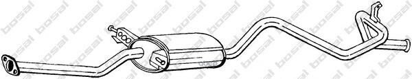Глушитель задний (MITS L300 87-96 ) Bosal арт. 288217