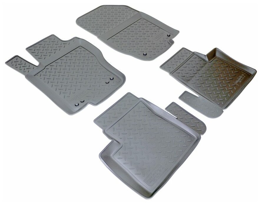 Коврики салонные для Mercedes-Benz GL (X164) (2006-2012) Mercedes-Benz M (W164) (2005-2011) NORPLAST арт. npl-po-56-31
