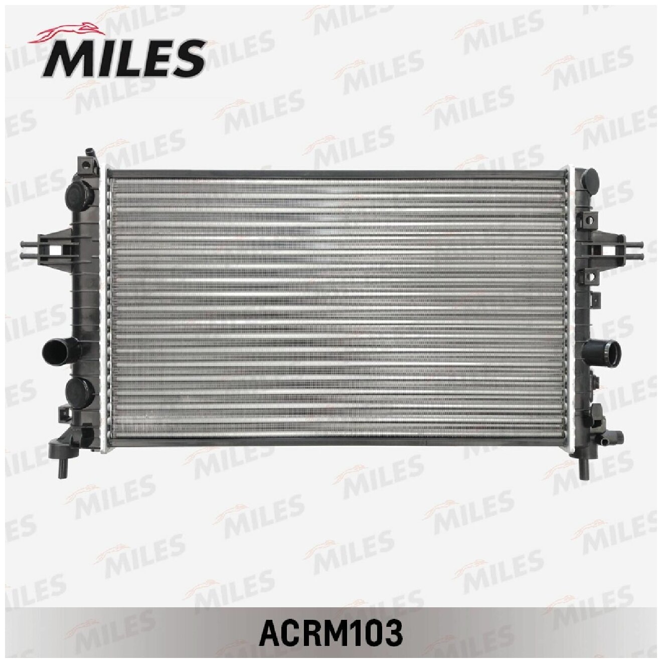 Радиатор охлаждения MILES ACRM103, для OPEL ASTRA H, 1.6/1.8, 04-, 1 шт