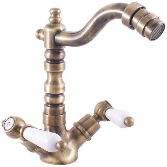 Смеситель для биде Rav Slezak MORAVA MK520.5/9SM, бронза