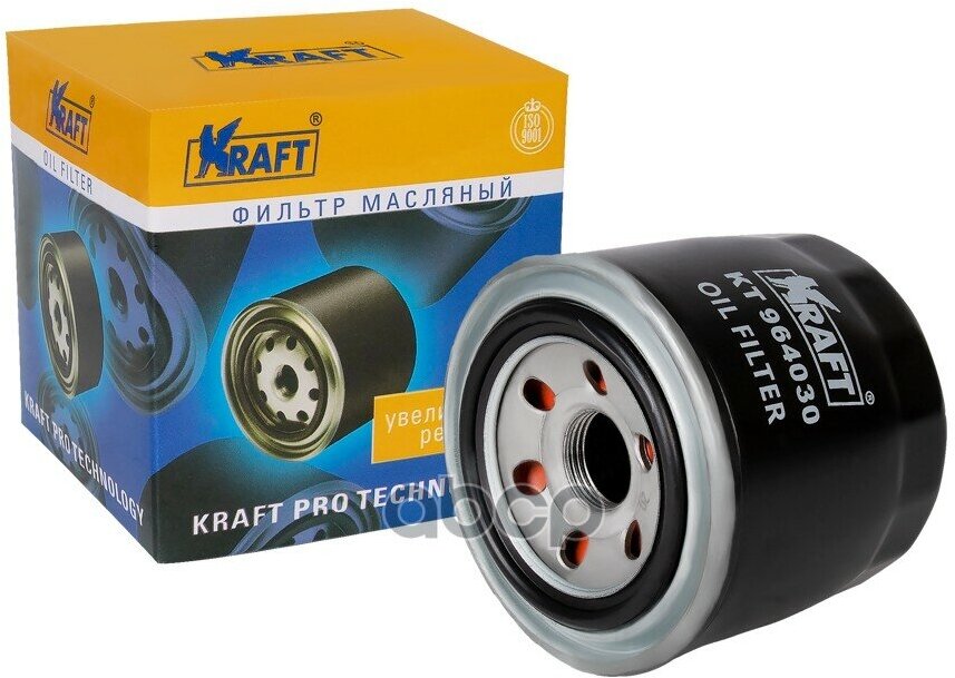 Фильтр масляный HYUNDAI KIA Mazda OPEL KRAFT KT 964030 Kraft арт. KT 964030