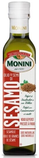 Масло кунжутное Monini Sesame seed Oil 0,25 л