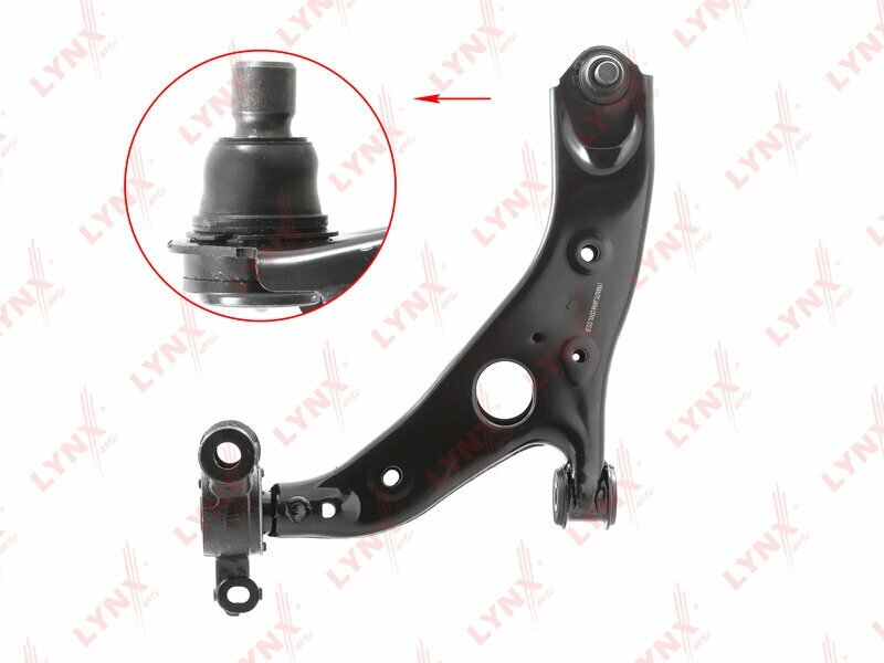 Lynx рычаг нижний l , перед. подв. c5741l