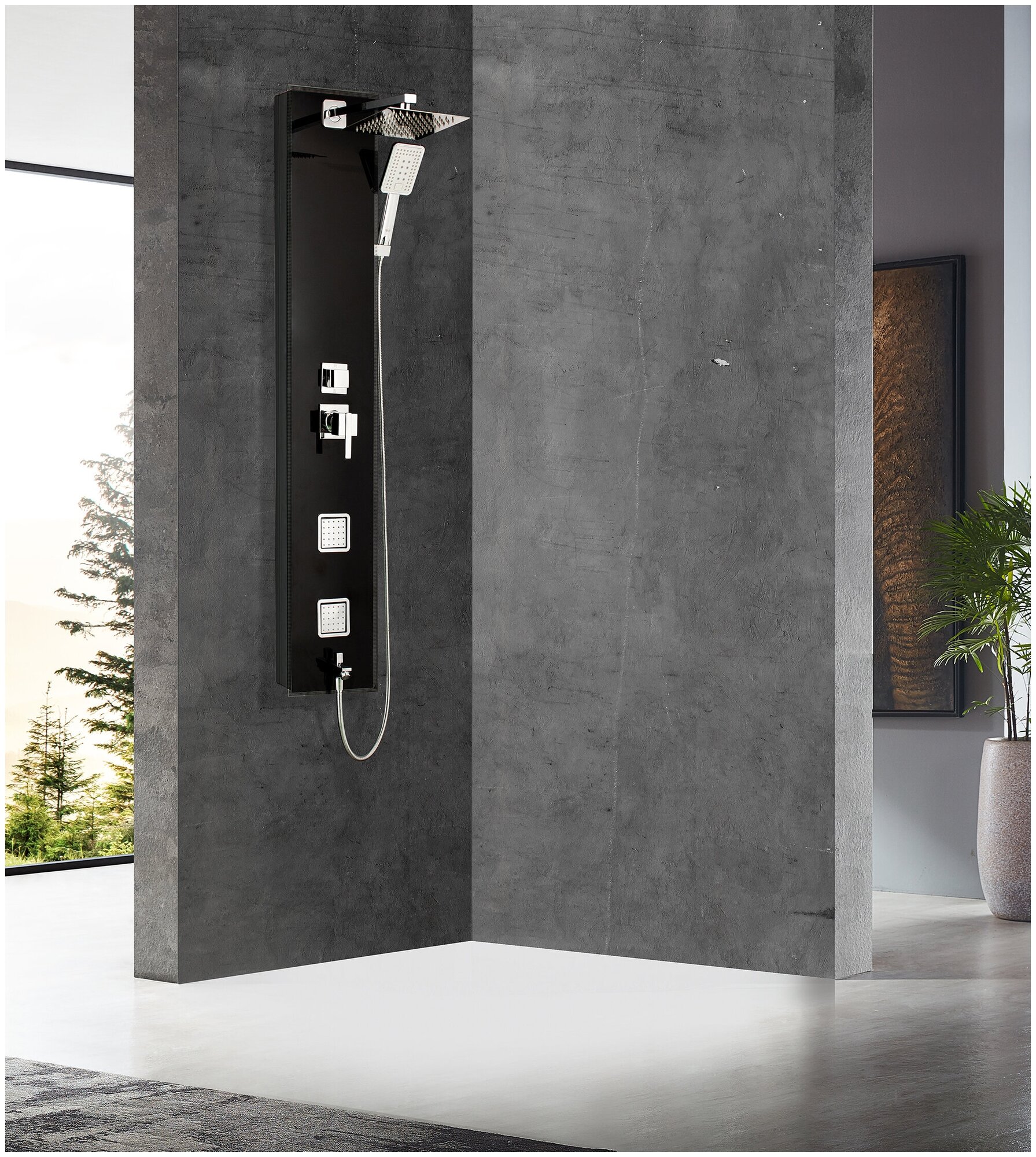 Душевая панель WeltWasser WW GL 14251 BL