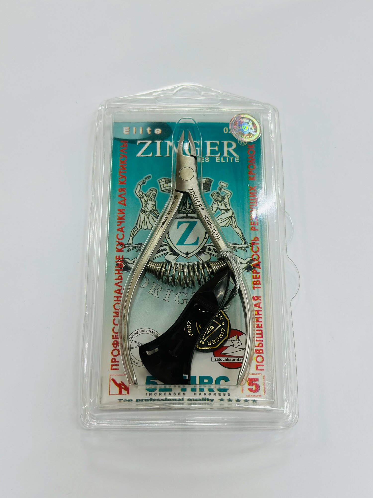 Кусачки для кутикулы Zinger series elite PSM-02(7)-M Spir (профессиональная заточка)