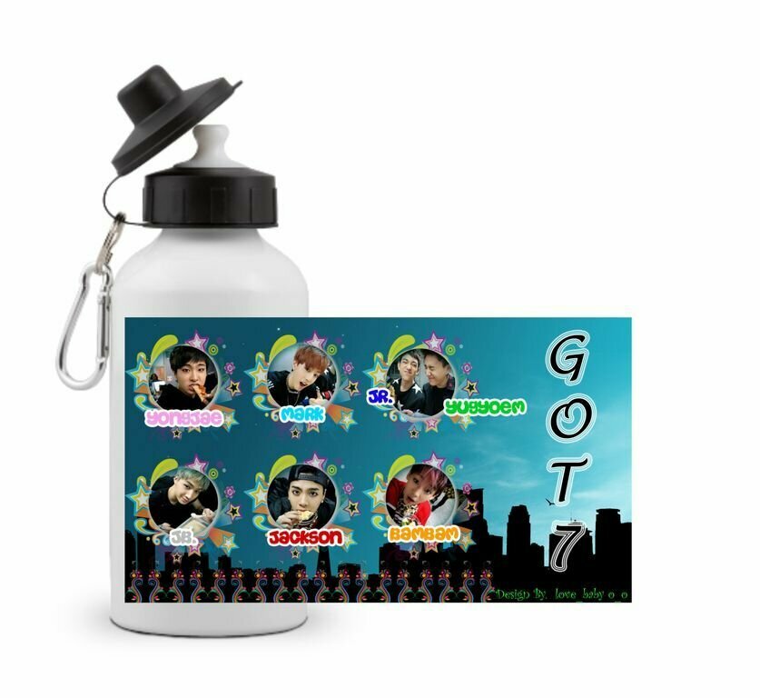 Спортивная бутылка GOT7 №4