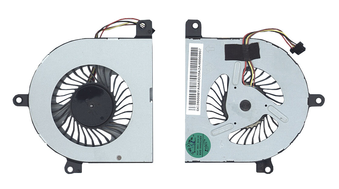 Вентилятор (кулер) для Lenovo AB0705HX-QKB (4-pin) версия 1