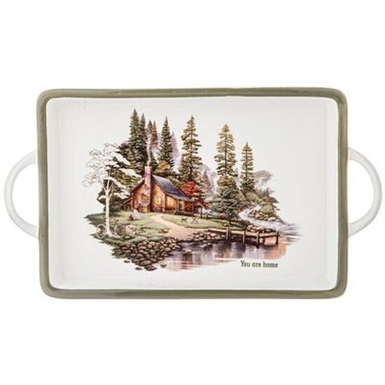 Блюдо с ручками Lefard "Family House" 35,5х20х4 см 263-1317