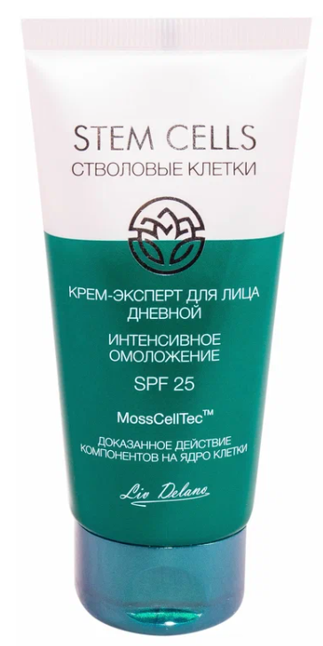 Крем-эксперт для лица Liv Delano Stem Cells интенсивное омоложение, дневной, 50 мл.