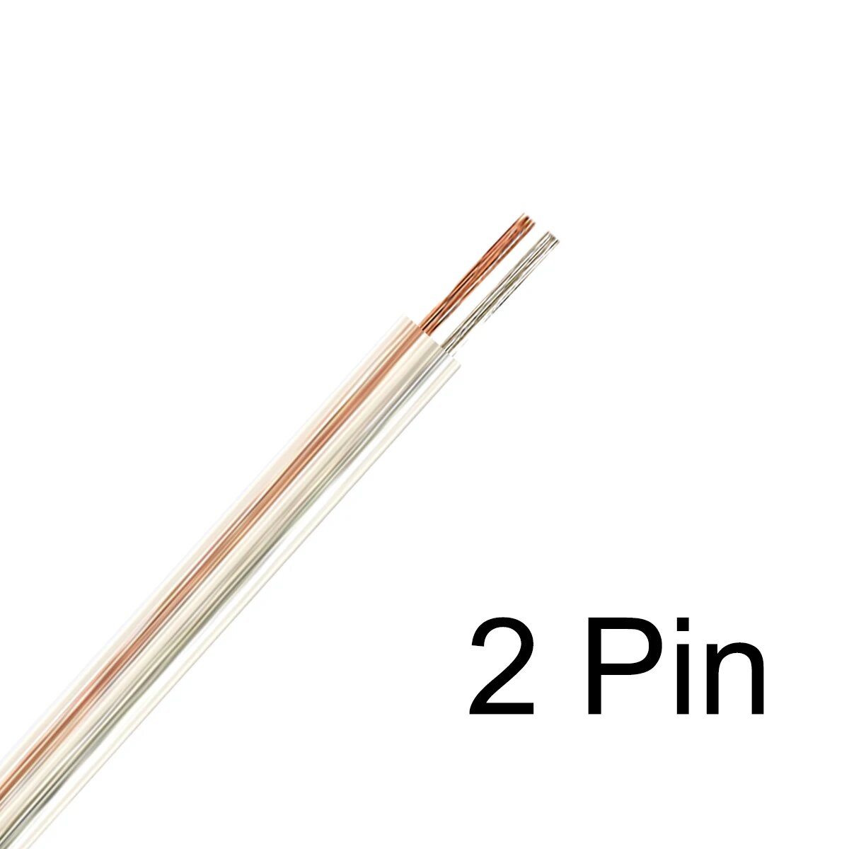 DelightFire 2-контактный провод 12В медный 28/26/24/22/20/18/16 AWG для светодиодной ленты 24 AWG, Gold Sliver, 50M