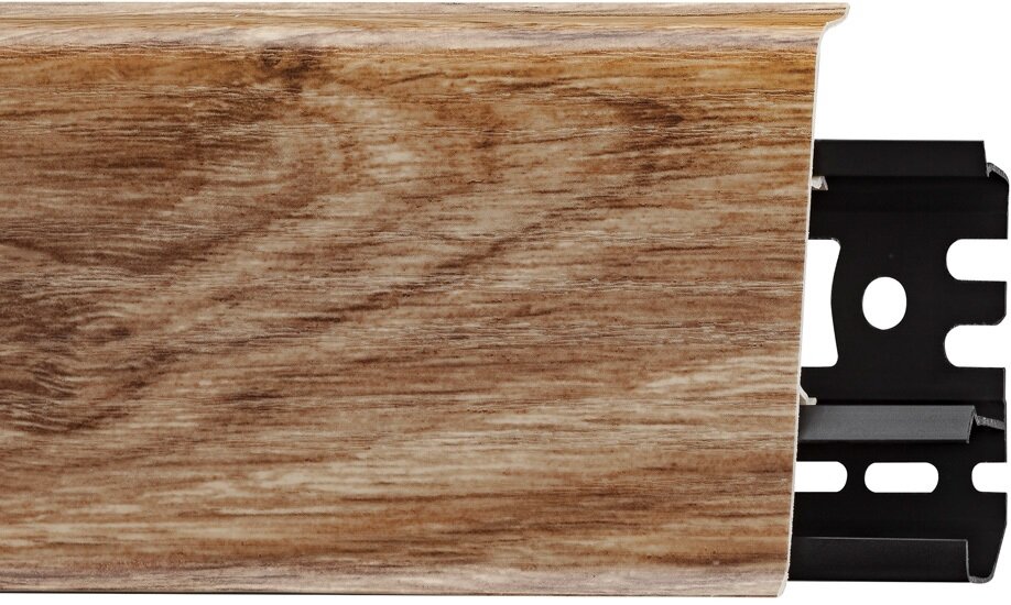 Плинтус напольный 06 Дуб Лапланд/2.5мx26x70мм/Arbiton Indo