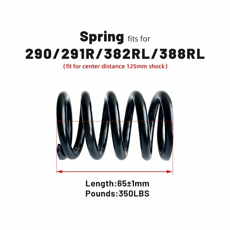 EXA FORM задний амортизатор для горных велосипедов 65mm-350LBS