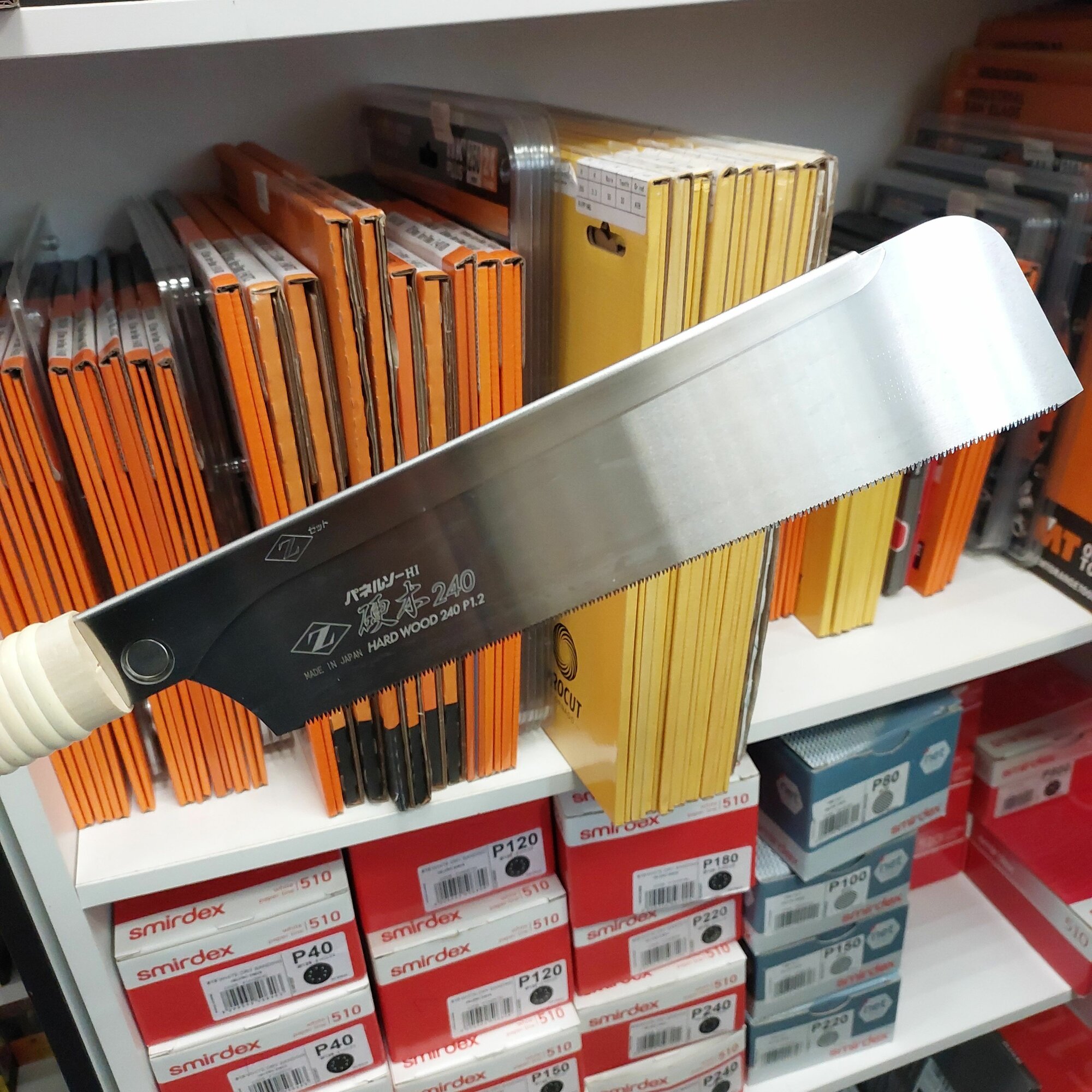 Ножовка ZetSaw Япония по древесине твердых пород 07123 Dozuki 240 мм; 21TPI; толщина 0,3 мм