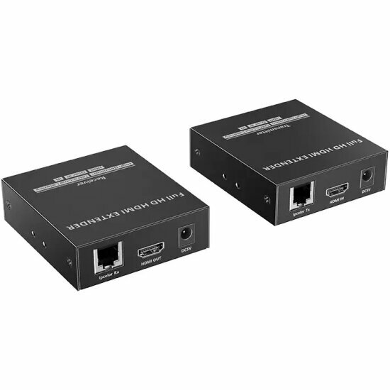 Удлинитель HDMI по витой паре CAT6 поверх протокола IP до 150 м, ИК, аудио Lenkeng LKV562-RX (только приемник)