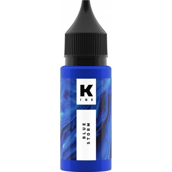 Краска Tattoo Ink Синий Шторм, 15 мл