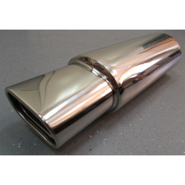 Глушитель прямоточный, спортивный HJ-A014 (2602)