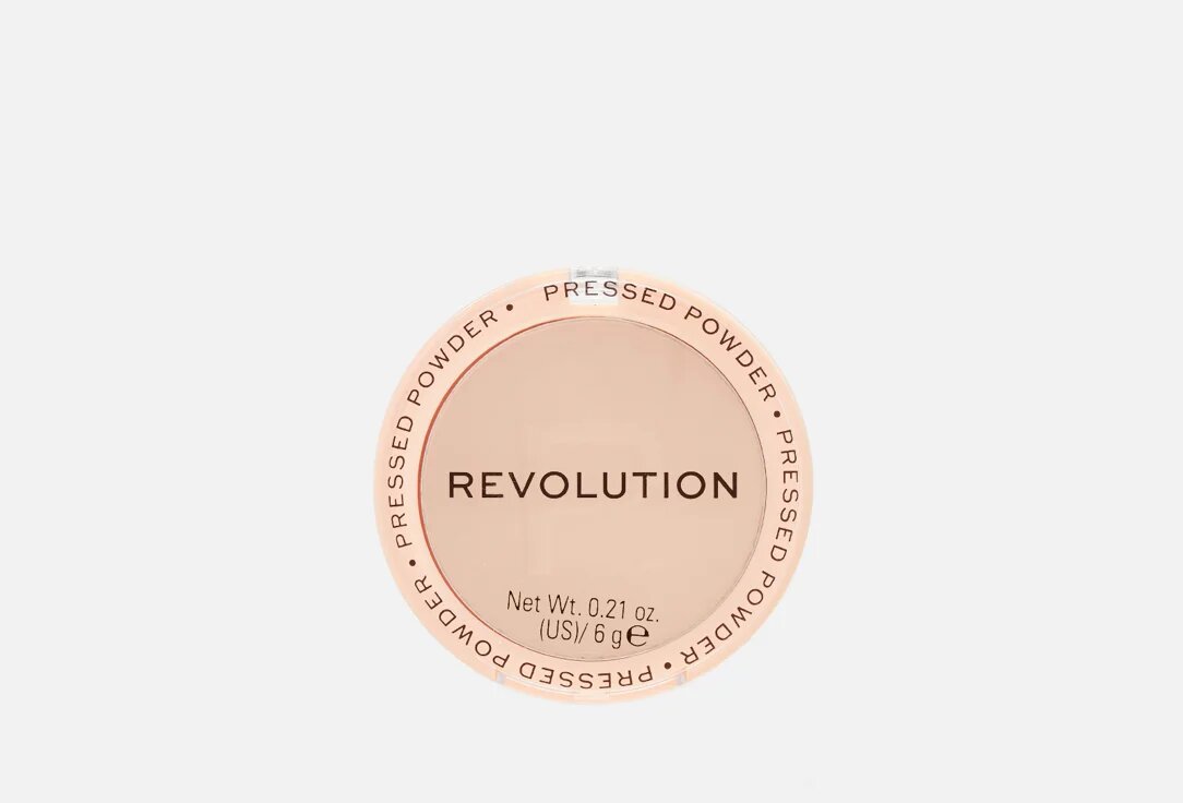 Пудра для лица MakeUp Revolution Reloaded Pressed, тон Vanilla, 6 г