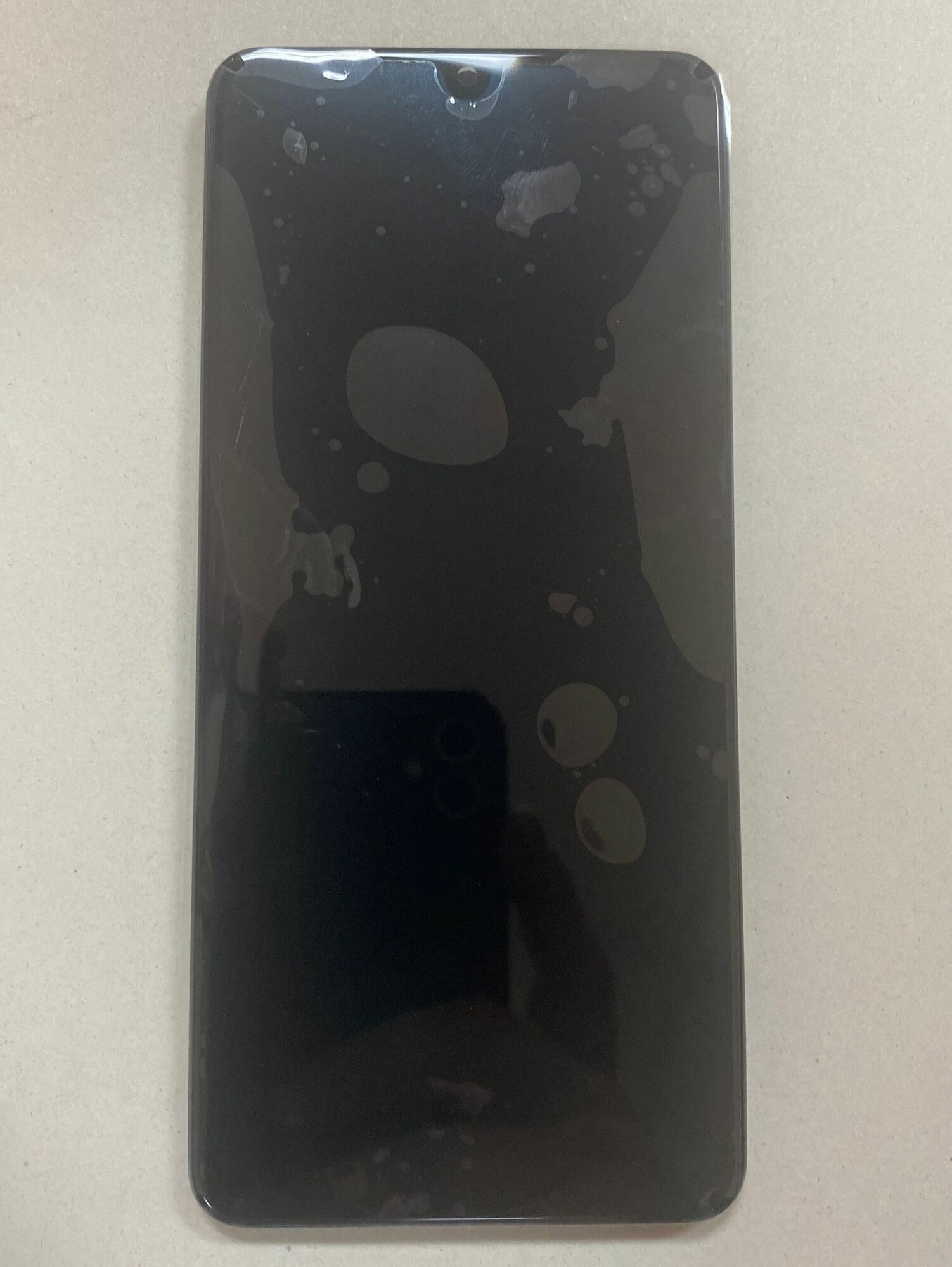 Дисплей для Samsung Galaxy A22 4G (A225F) модуль с рамкой Черный - OR (SP)