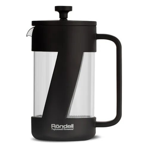 Френч-пресс Rondell Zorro RDS-1064, 0.6л, черный