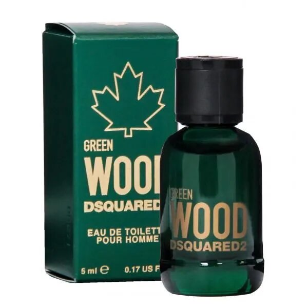 Dsquared2 Green Wood pour Homme 5 мл, туалетная вода Мужская