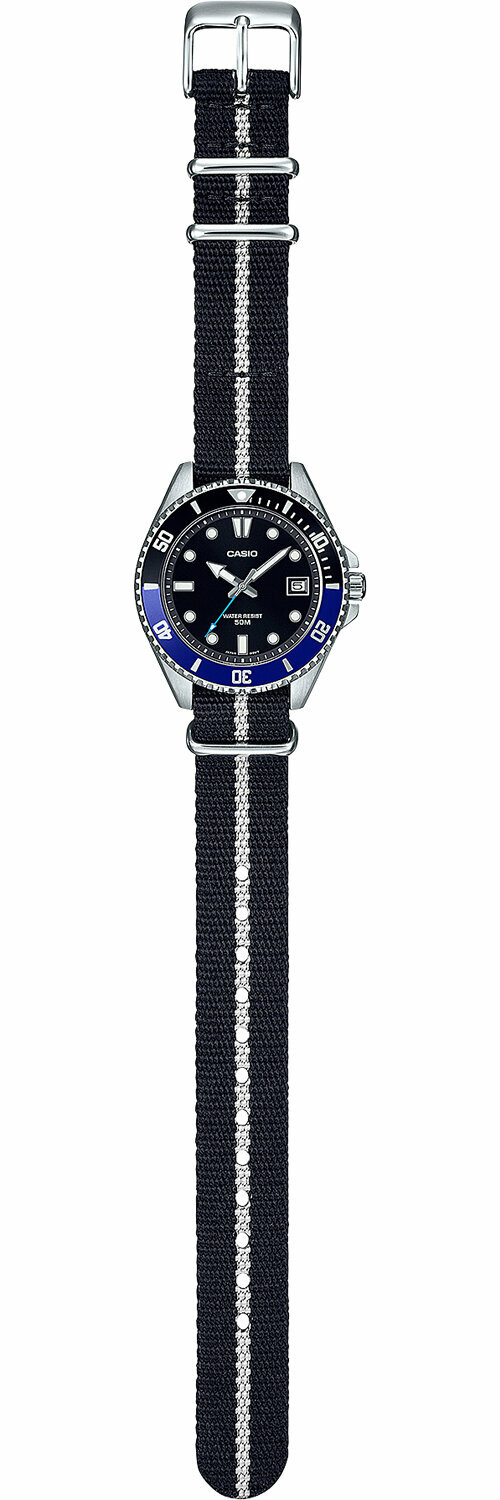 Наручные часы CASIO Collection, черный/серебристый — фото 1