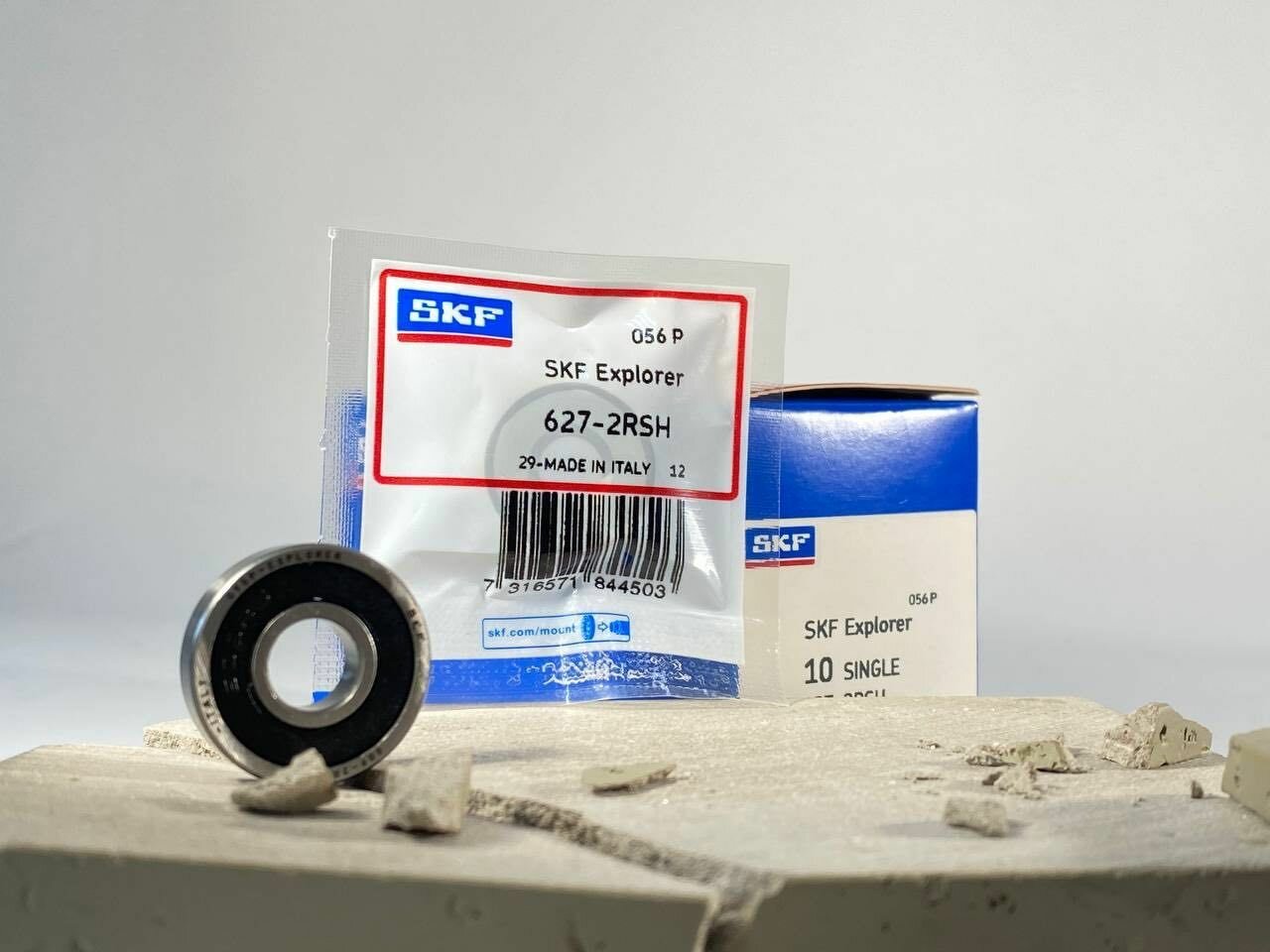 Подшипник 627 2RSH размер 7х22х7 мм SKF (10шт)