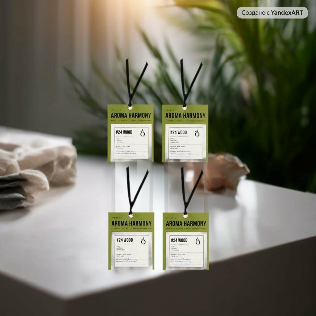 Саше ароматизированное Aroma Harmony, №24 Wood, 10 г, 4 шт.