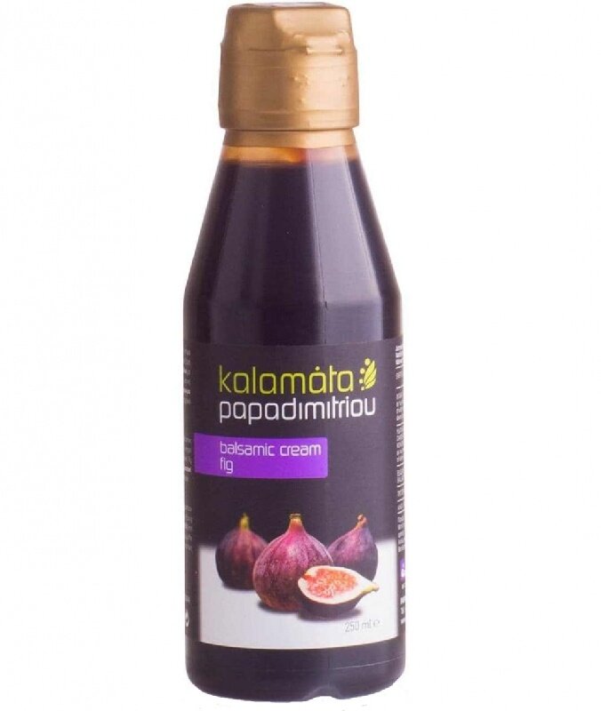 Соус-крем PAPADIMITROU бальзамический с инжиром /пластик/ 250мл