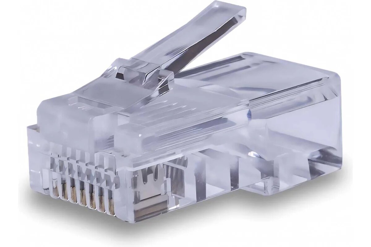 SUPRLAN 8P8C U/UTP Cat.5e RJ-45 коннекторы для витой пары, 100 шт, серия 10-0209