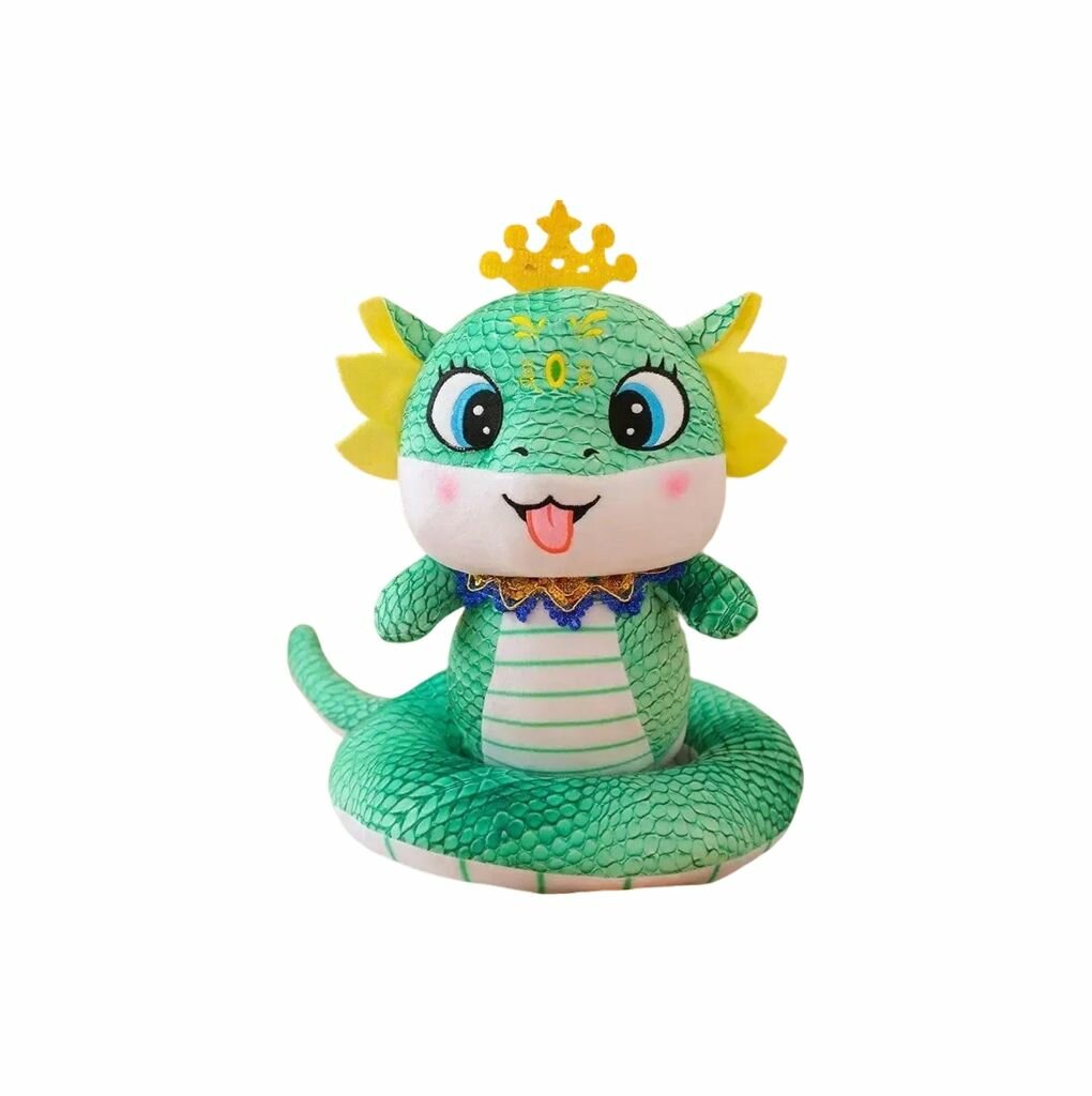 Чучело змеи игрушка плюшевая Новый год талисманы подарок прекрасный для детей