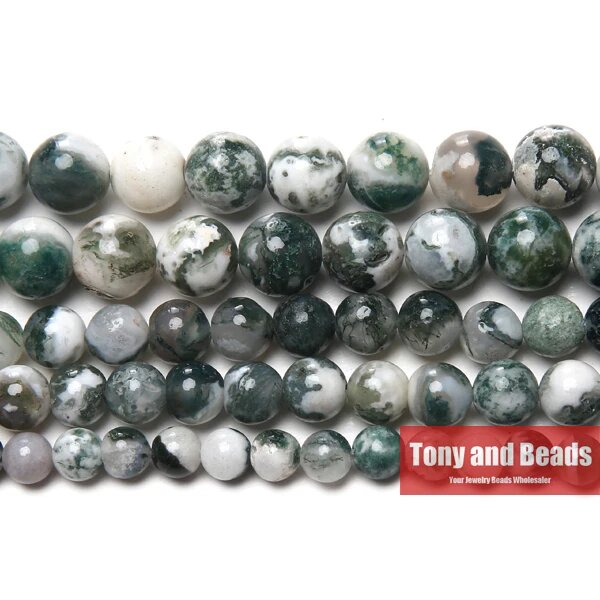 Бусины из агата 6 мм, 59-63 шт. Tony and Beads