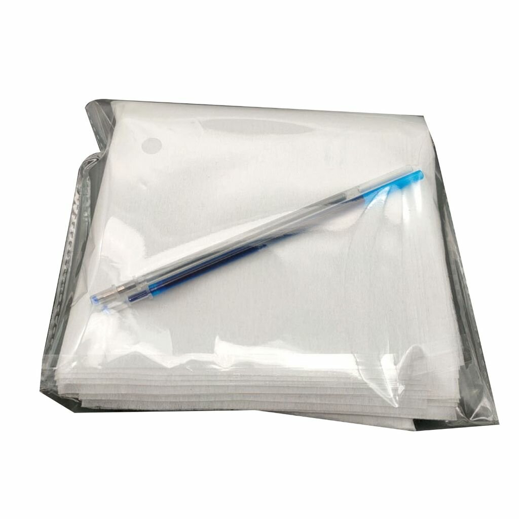 Белая трансферная бумага 4/10 листов калька углерода для вышивки ткани DIY шаблон