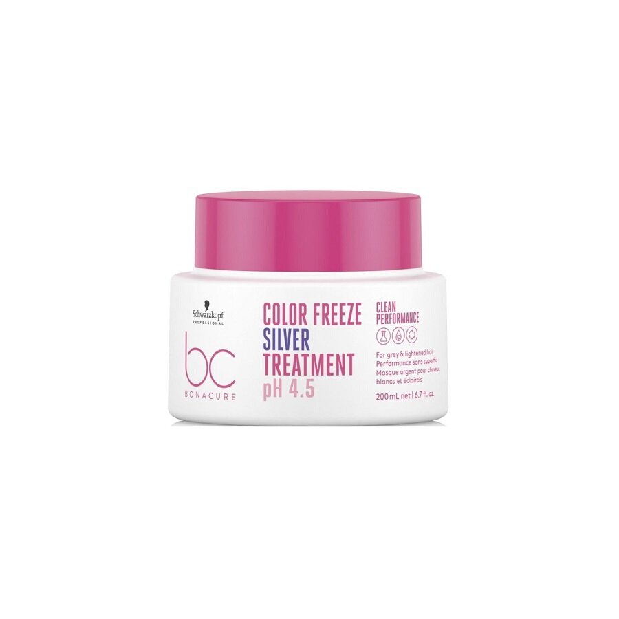 Schwarzkopf Professional Schwarzkopf Bonacure Color Freeze Silver Treatment - Маска для седых и осветленных волос 200 мл