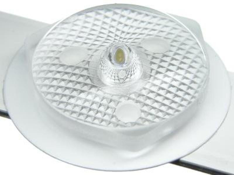 Комплект светодиодной подсветки 42"ROW2.1 (3 планки R1/L1 и 2 планки R2/L2 по 820мм 10 линз на алюминиевом основании с термоскотчем)