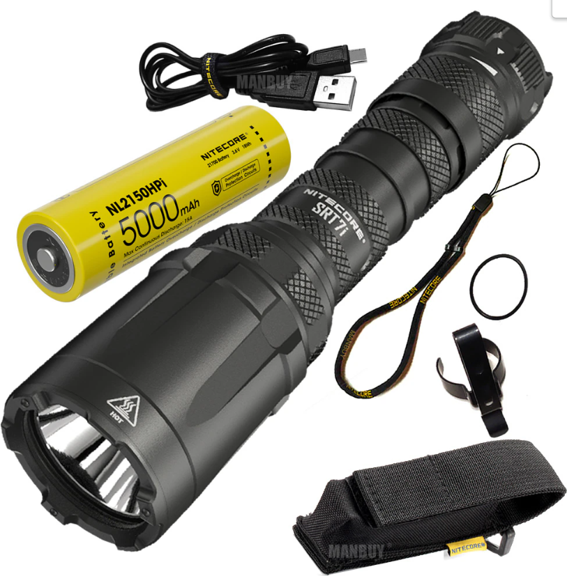 Фонарь NITECORE SRT7i Revenger Luminus SFT-70 3000 Люмен / 580м, 5000мАч