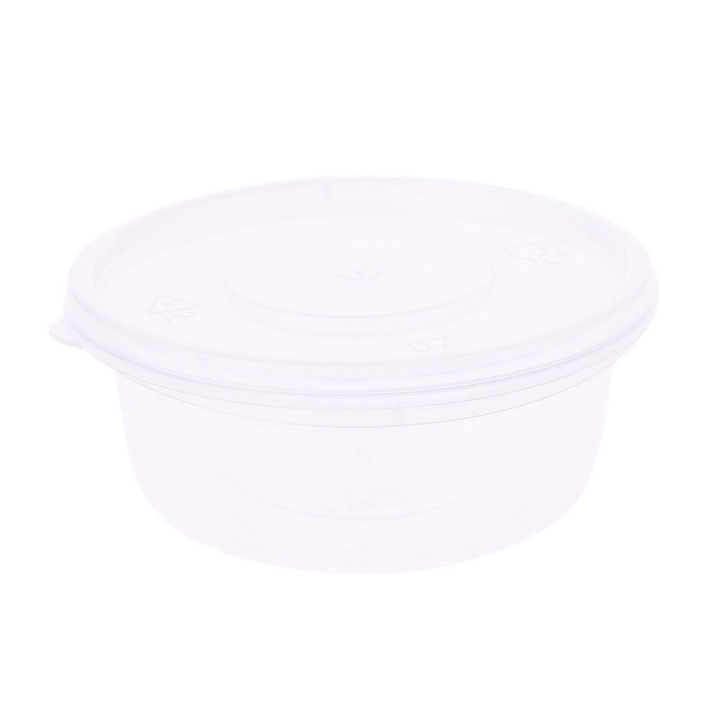 10 шт. Одноразовые пластиковые контейнеры для соусов с крышкой
