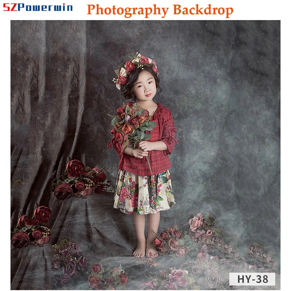 SZPowerwin хлопковый муслиновый фотофон 2x3 м 3x3 м 3x5 м 3x6 м 3X3M, HY-38