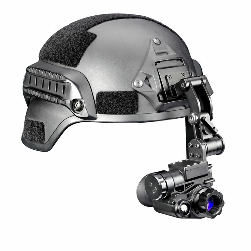 NVG10 Монокуляр ночного видения 1920x1080p WIFI APP IP67 Ночная дальность 200м/656фт для охотничьего наблюдения в шлеме