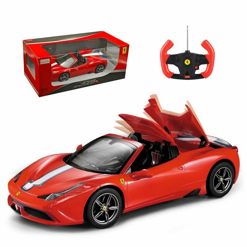 Машинка р/у ferrari 458 special a rc car масштаб 1:14 модель автомобиля с дистанционным управлением радиоуправляемая авто hine игрушка в подарок для детей и взрослых