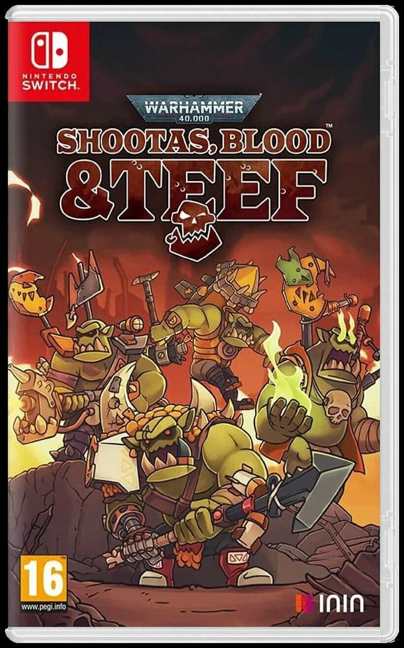 Игра Warhammer 40,000: Shootas, Blood & Teef(Nintendo Switch, Русская версия)