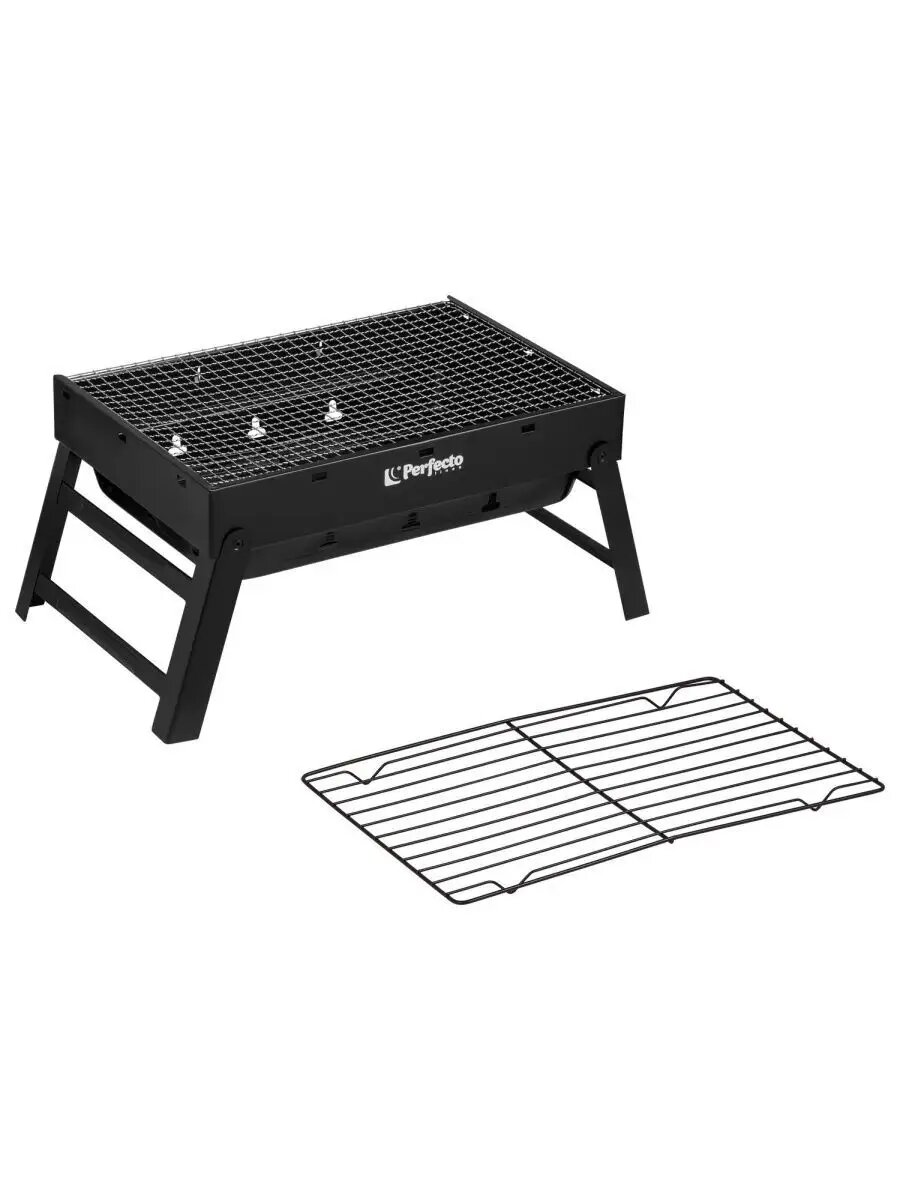 Мангал-барбекю PERFECTO LINEA 43х29х23 см (47-143292)