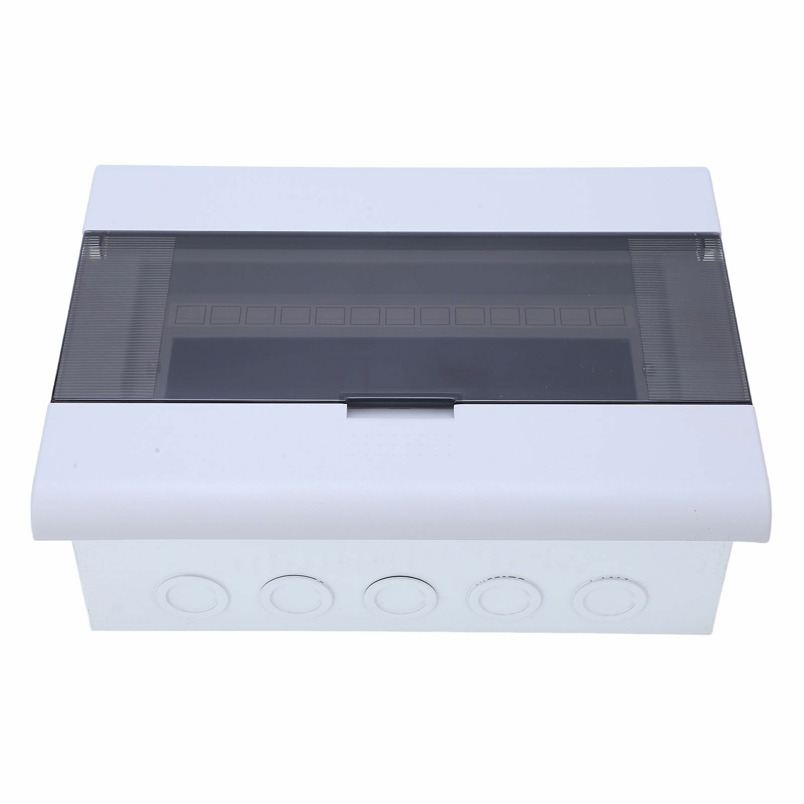 13-канальная распределительная коробка с прозрачной крышкой, скрытый автоматический выключатель с DIN-рейкой