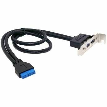 Orient кабели C095, Планка портов в корпус 2xUSB 3.0, Low Profile, длина кабеля 30см, oem 31095