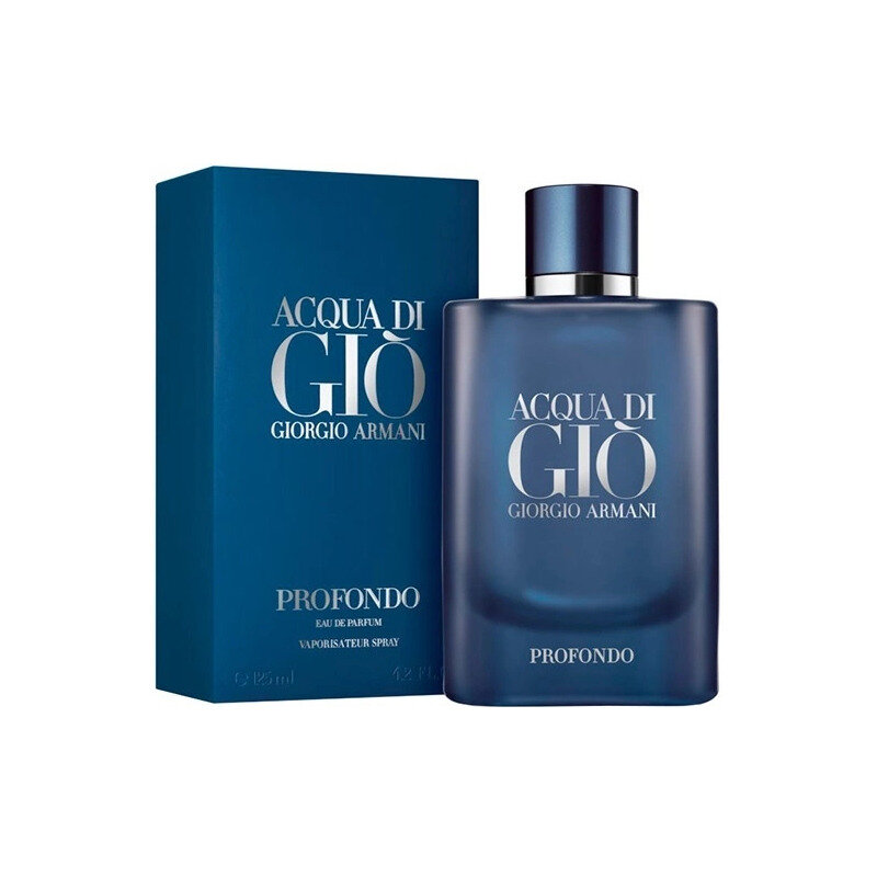 Парфюмерная вода для мужчин Giorgio Armani Acqua Di Gio Profondo 125 мл / Духи Джорджио Армани Аква Ди Джио Профондо