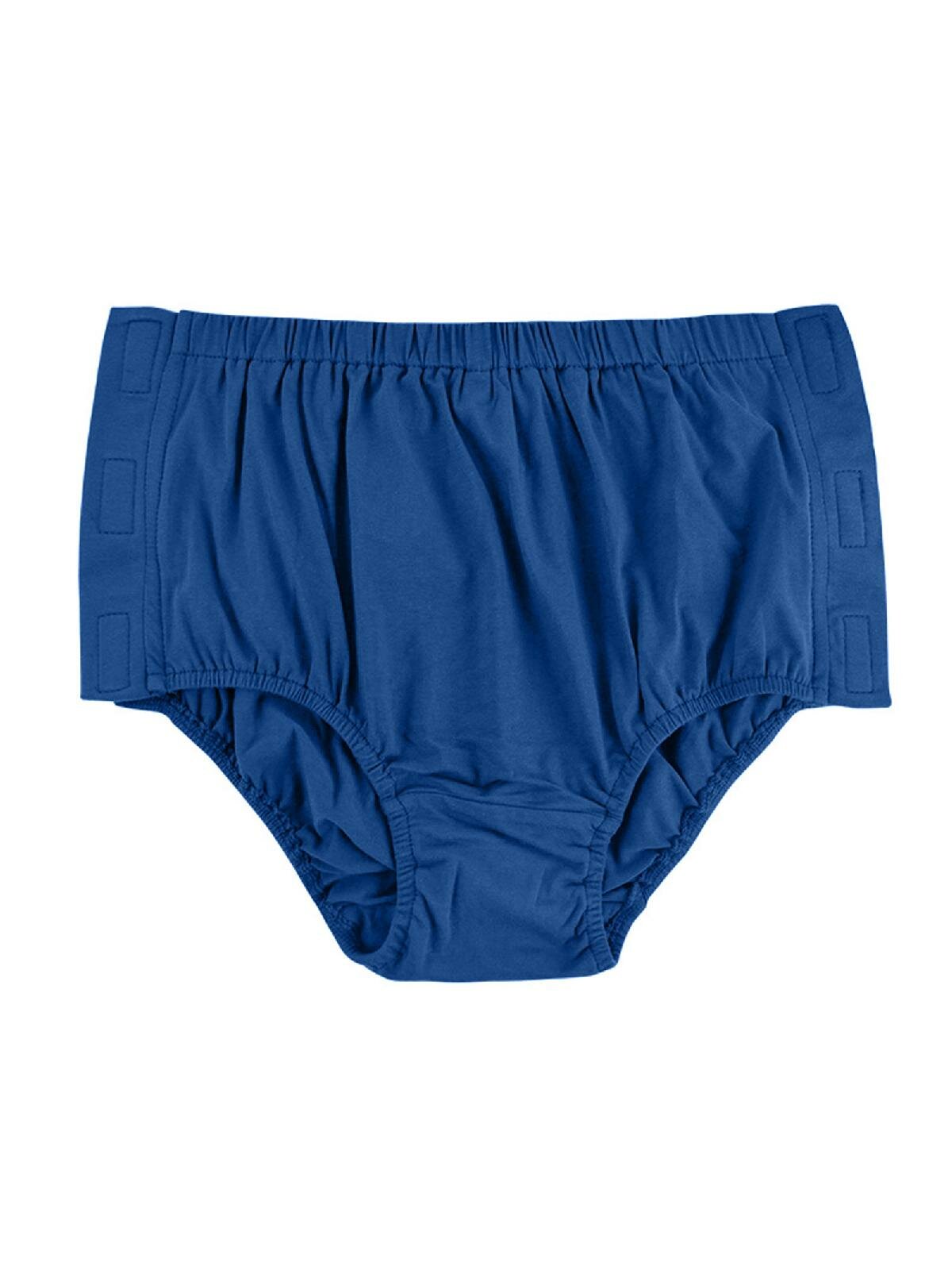 Сторочная сторона открытые трусики с адаптивным нижним бельем для женщин для женщин, Синий - XXL