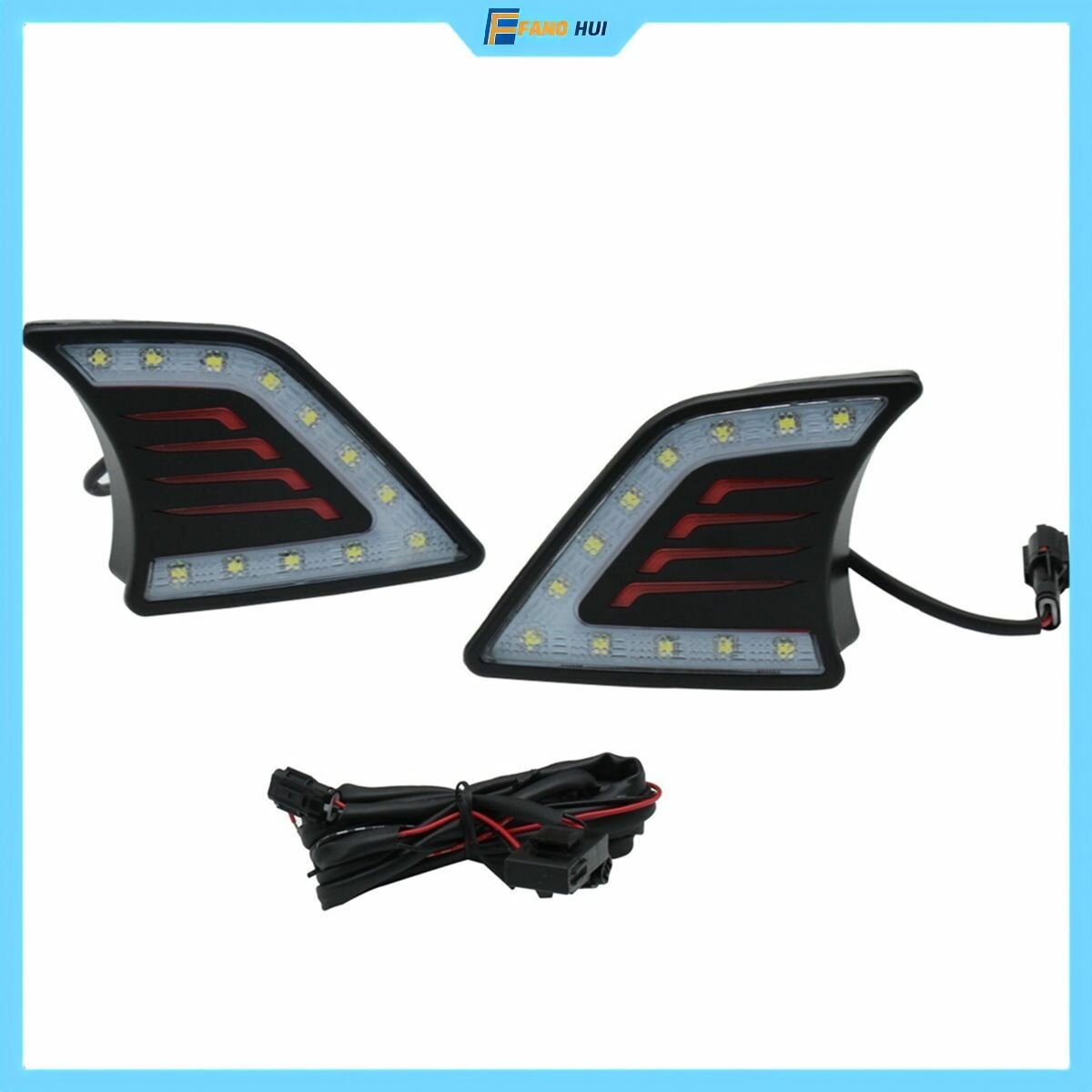 Инновационные противотуманные фары DRL с дневными ходовыми огнями, эксклюзивно для Toyota Hilux Vigo