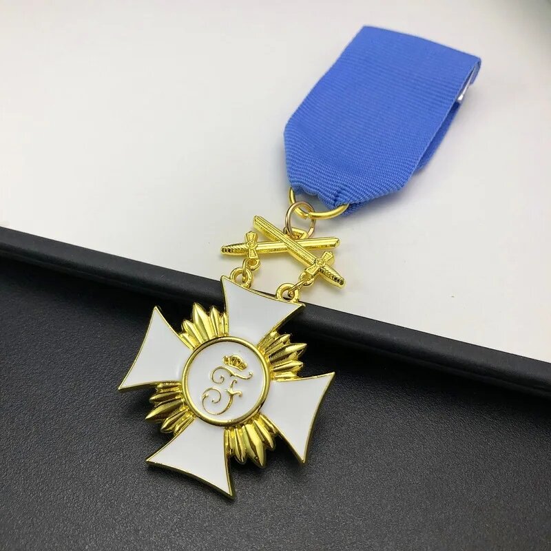 Металлический значок времен Второй мировой войны, почетная памятная медаль, памятное оформление османской прусской прусской коллекции и Осторо-угорщина, поделки