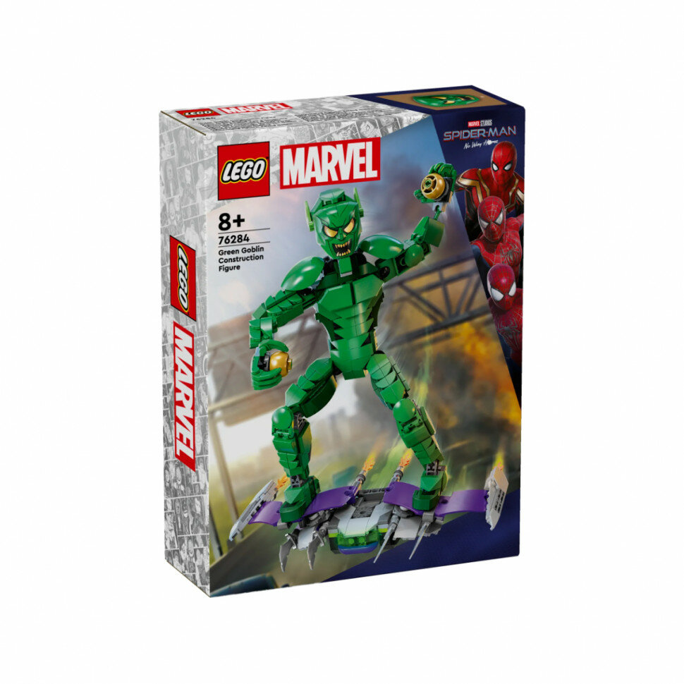 Конструктор LEGO Super Heroes 76284 Зеленый Гоблин