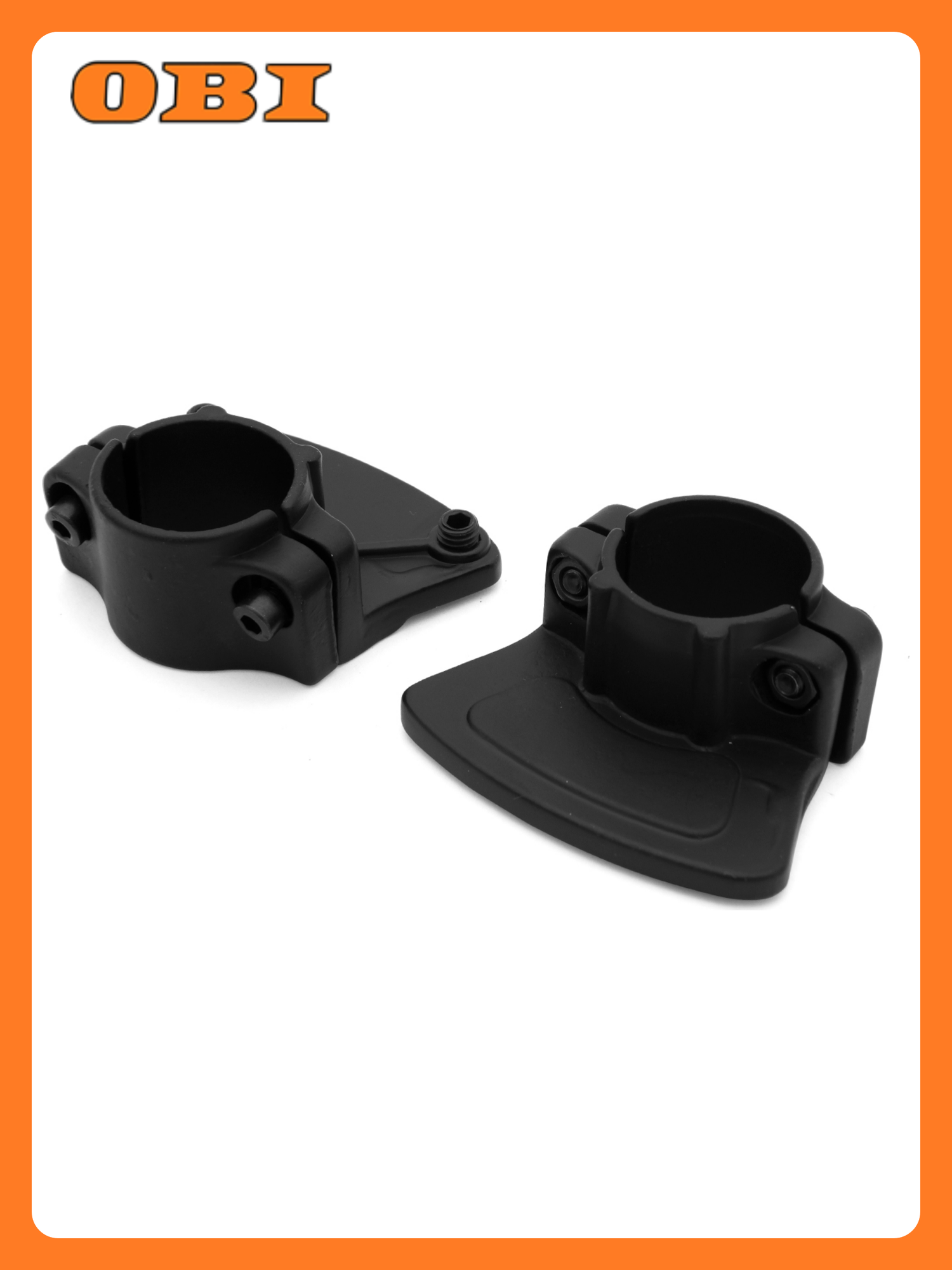 Держатель панели palladium jf-60 горизонтальный односторонний черный