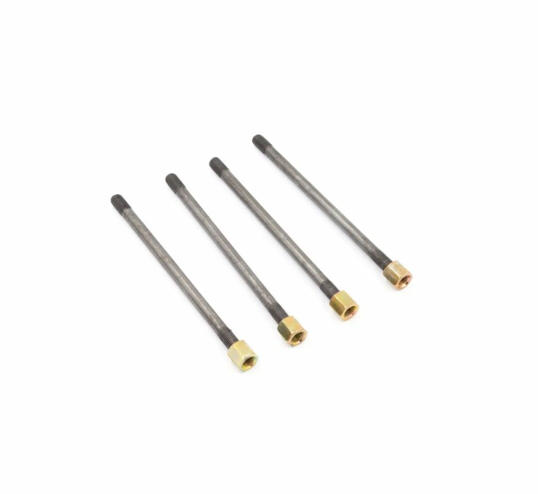 Шпилька Урал крепления головки к цилиндру(4 шт.) (длинная с гайкой, 8/140мм)